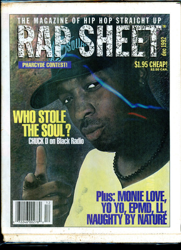 Rap Sheet Magazine Dec 1992 Chuck D | Rapzines