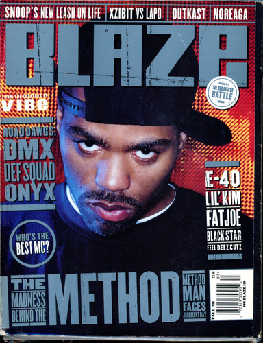 Blaze Magazine #1A Method Man | rapzines