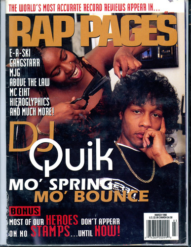 Rap Pages Magazine March 1998 DJ Quik | Rapzines