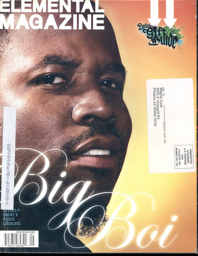 Elemental Magazine #73 Big Boi | Rapzines