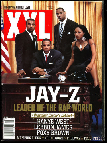 XXL Magazine #72 Jay-Z Kanye Lebron Foxy | Rapzines
