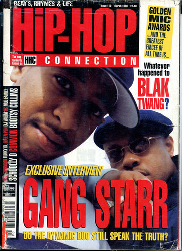 Hip Hop Connection HHC Magazine #110 Gang Starr | Rapzines