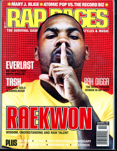 Rap Pages Magazine November 1999 Raekwon | Rapzines