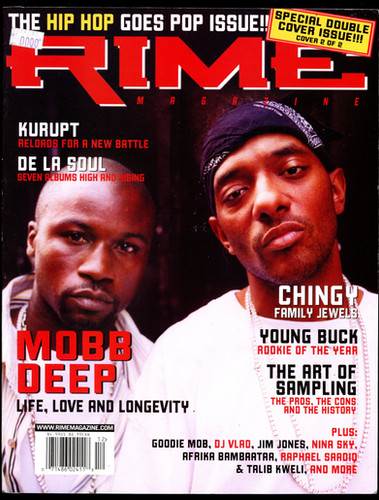 Rime Magazine #12B Mobb Deep (Variant) | Rapzines