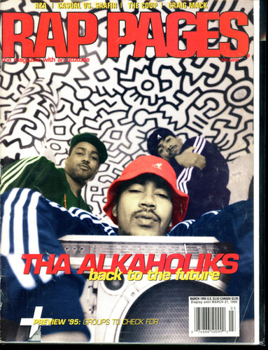 Rap Pages Magazine March 1995 Tha Alkaholiks | Rapzines