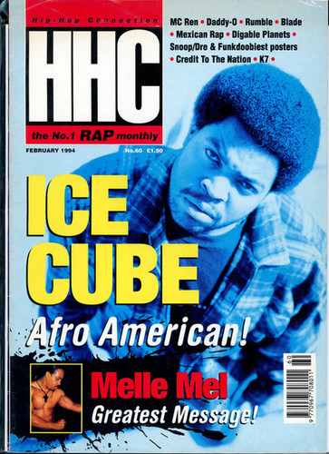 Hip Hop Connection HHC Magazine #60 Ice Cube | Rapzines