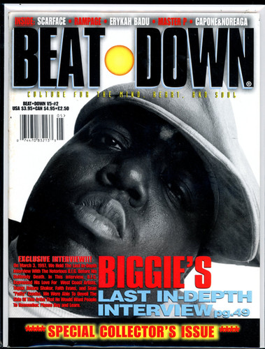 Beat Down Magazine V.5 N.2 Notorious B.I.G. | Rapzines