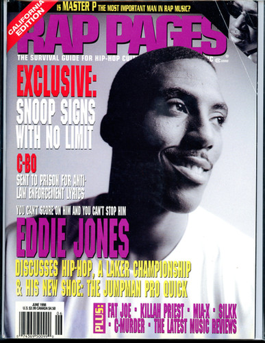 Rap Pages Magazine June 1998 Eddie Jones California Edition | Rapzines
