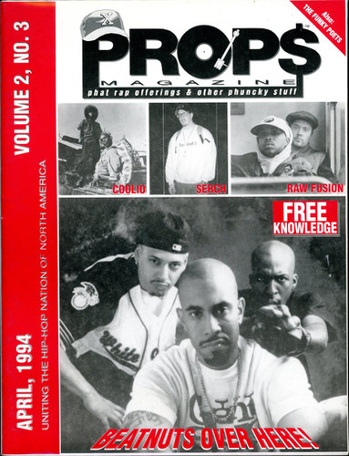 Props Magazine #3 The Beatnuts | Rapzines