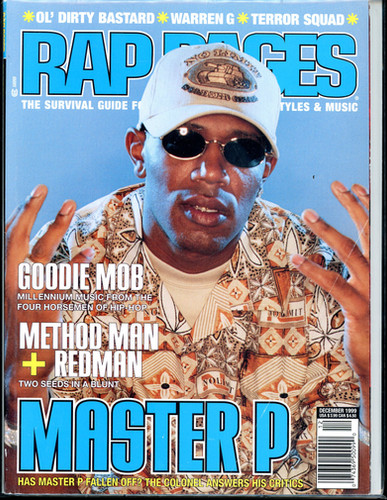 Rap Pages Magazine December 1999 Master P | Rapzines