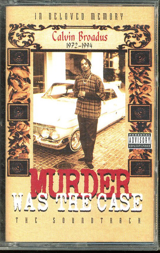 Murder Was The Case Soundtrack Cassette Tape | Rapzines