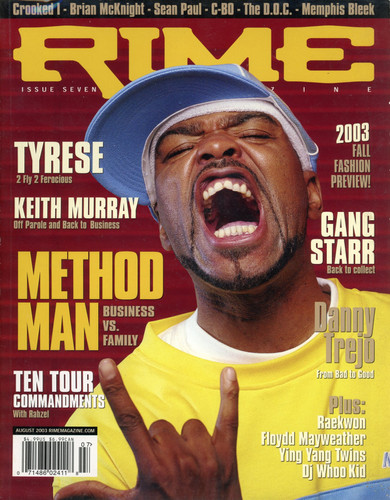 Rime Magazine #7 Method Man | Rapzines