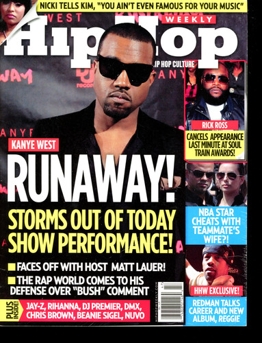 Hip Hop Weekly Magazine Vol.5 No.23 Kanye West | Rapzines