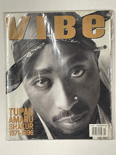 Vibe Magazine November 1996 Tupac Shakur 2Pac | Rapzines