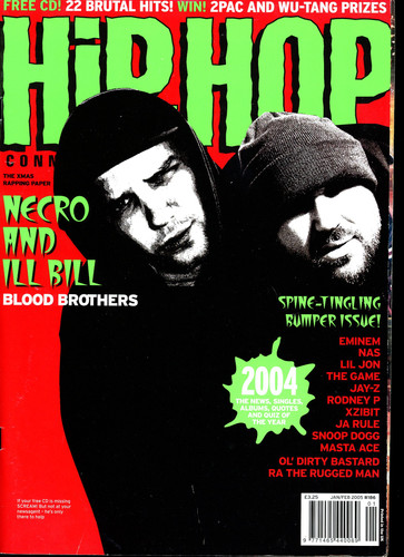 Hip Hop Connection HHC Magazine #186 Necro and Ill Bill | rapzines
