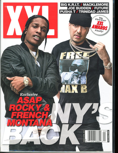 XXL Magazine 147A A$ap Rocky & French Montana (Variant) | Rapzines