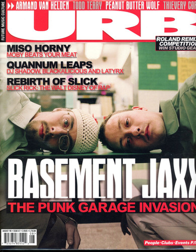Urb Magazine #67 Basement Jaxx | Rapzines