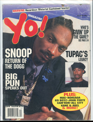 Yo Magazine October 1998 Snoop Dogg 2Pac | Rapzines