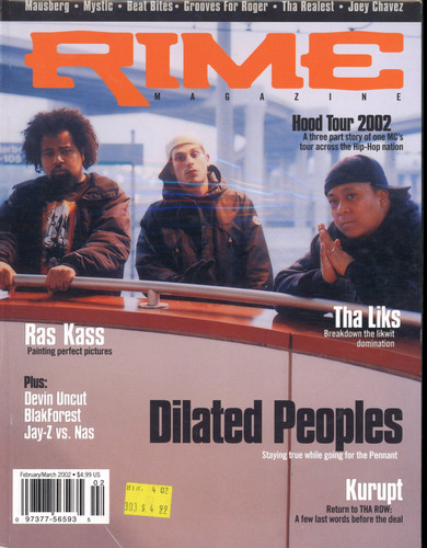 Rime Magazine #2 Dilated Peoples | Rapzines
