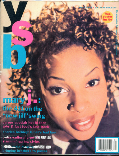 YSB Magazine 1993 March Mary J. Blige | Rapzines