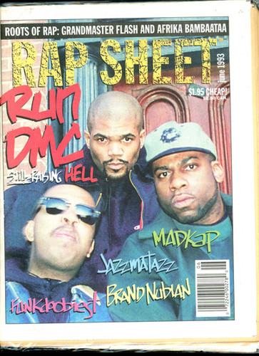 Rap Sheet Magazine June 1993 Run DMC | Rapzines