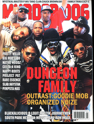 Murder Dog Magazine V.9 N.1 Dungeon Family | Rapzines