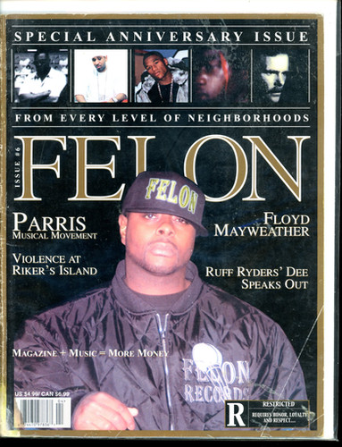 Felon Magazine #6 Parris | Rapzines