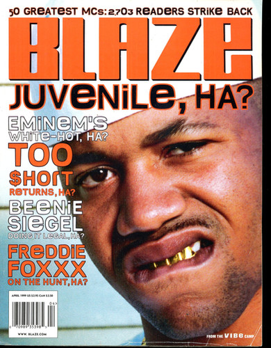 Blaze Magazine #5 Juvenile | Rapzines