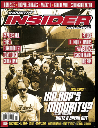 Industry Insider Magazine #15 Big Pun Cypress Hill Funkdoobiest | Rapzines