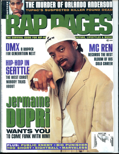 Rap Pages Magazine August 1998 JD | Rapzines