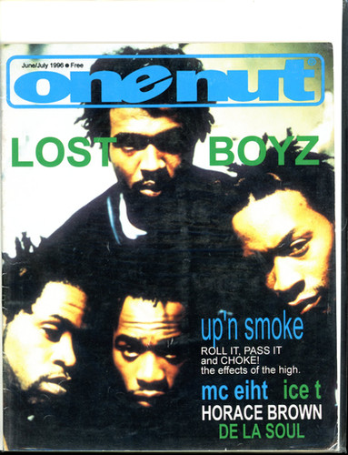One Nut Magazine June/July 1996 The Lost Boyz | Rapzines