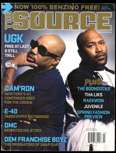 The Source 197 (B) UGK Variant Cover | Rapzines