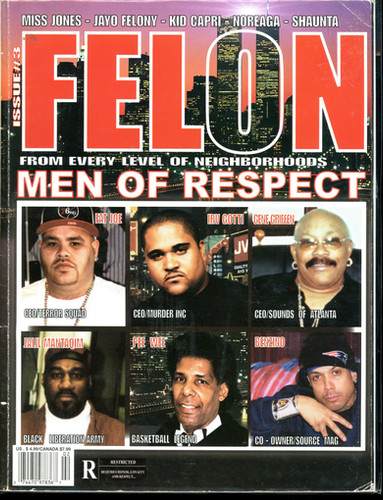 Felon Magazine #3 Fat Joe & Irv Gotti | Rapzines