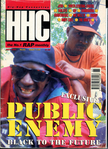 Hip Hop Connection HHC Magazine #65 Public Enemy | rapzines