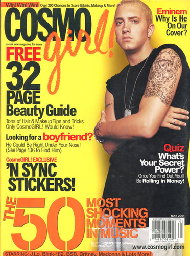 Cosmo Girl Magazine May 2001 Eminem | Rapzines