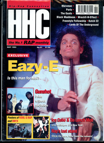 Hip Hop Connection HHC Magazine #51 Eazy-E | Rapzines