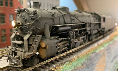 ERIE 2-8-4 Berkshire S4 Brass - Fujiyama - HO | mysite