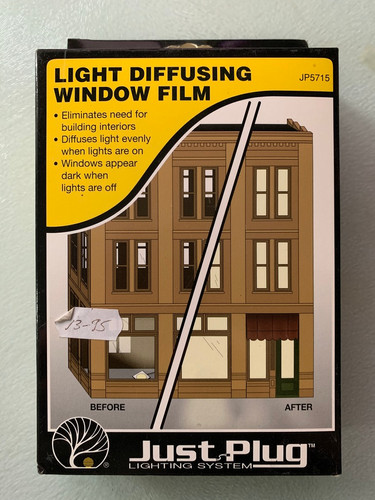 JP5715 - light Diffusing Film - JUST PLUG - Woodland Scenics | mysite