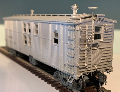 MOW - ATSF / Santa Fe - Bunk Car - Pecos River 2736 - Brass | mysite