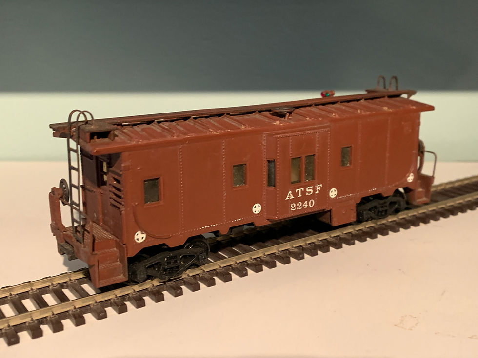 ATSF - Wide Vision Caboose - HO | mysite