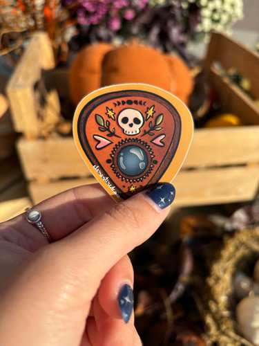 Ouija Vinyl Sticker | Clementinedraws