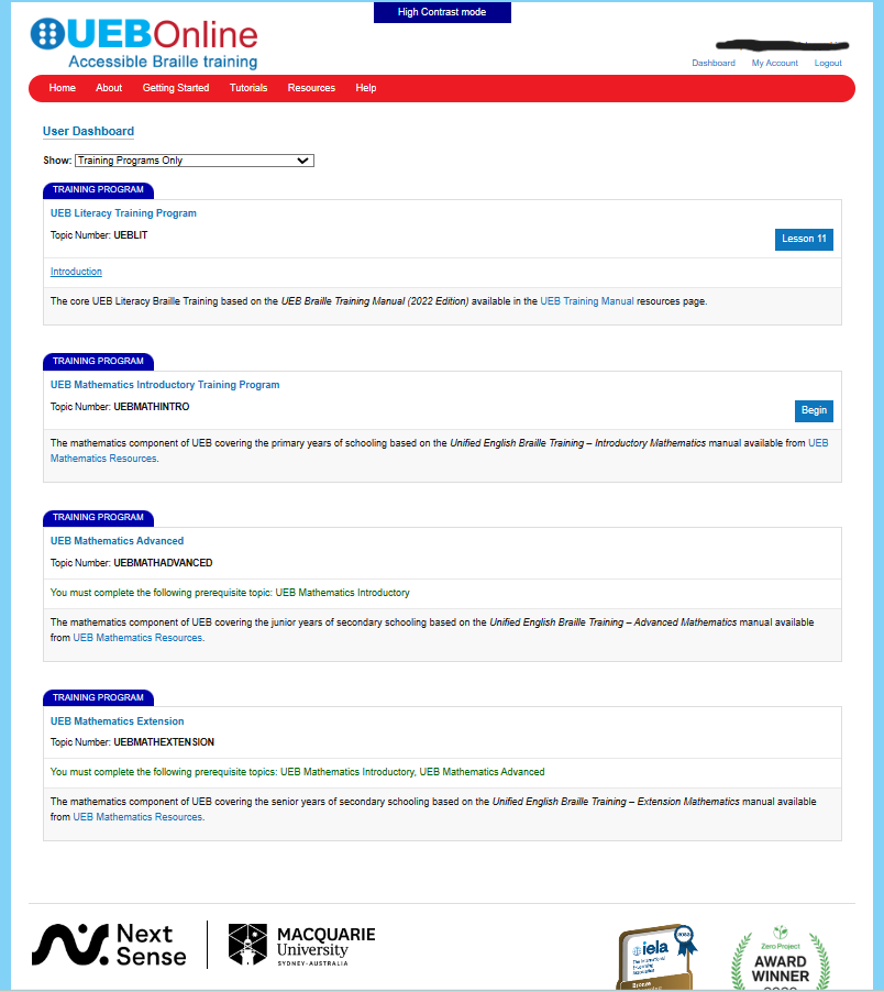 Unveiling the Potential: UEB Online Training Program | Tactile Collective