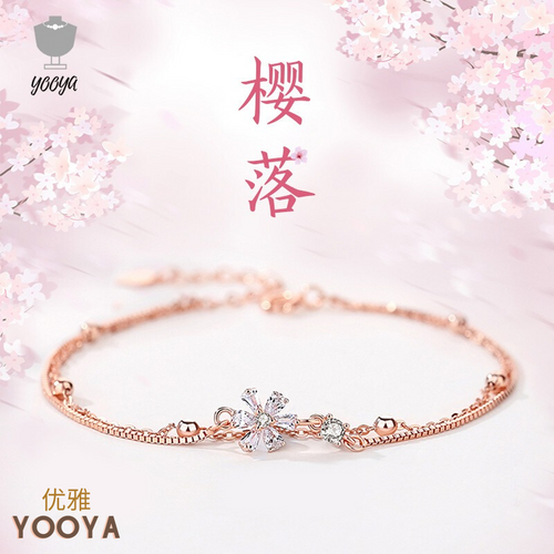 H006 樱落Cherry Blossoms Falling | Yooya