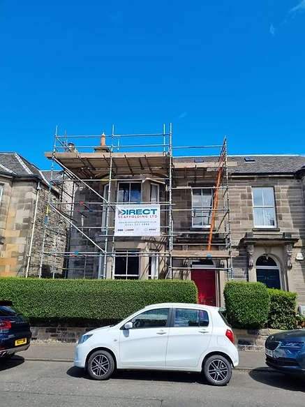 Residential scaffolding | Direct Scaffolding | Edinburgh