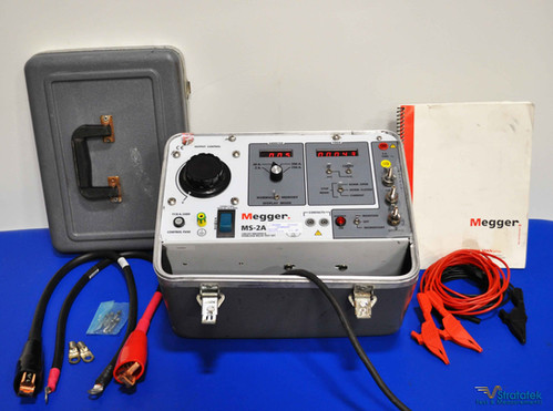 Megger MS-2A Circuit Breaker & Overload Relay Test Set NIST Calibrated ...