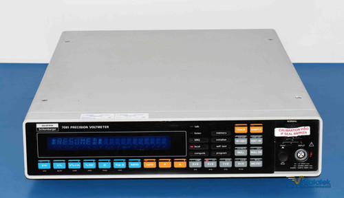 Solartron 7081 Precision Digital Voltmeter NIST Calibrated | Stratatek T&M