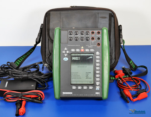 Beamex MC5 Multifunction Process Calibrator Fluke Leads NIST Calibrated ...