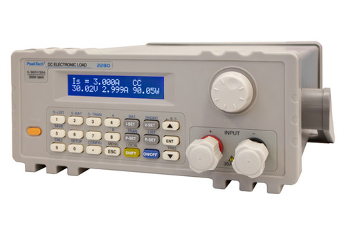Peaktech P2280 DC Electronic Load 300W 360V 30A USB | Stratatek T&M