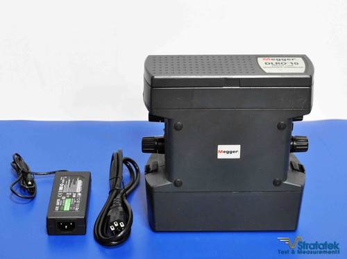 Megger DLRO10 Digital Low Resistance Ohmmeter 10A NIST Calibrated ...