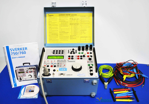 Programma SVERKER 760 Relay Test Set NIST Calibrated Megger Relay ...